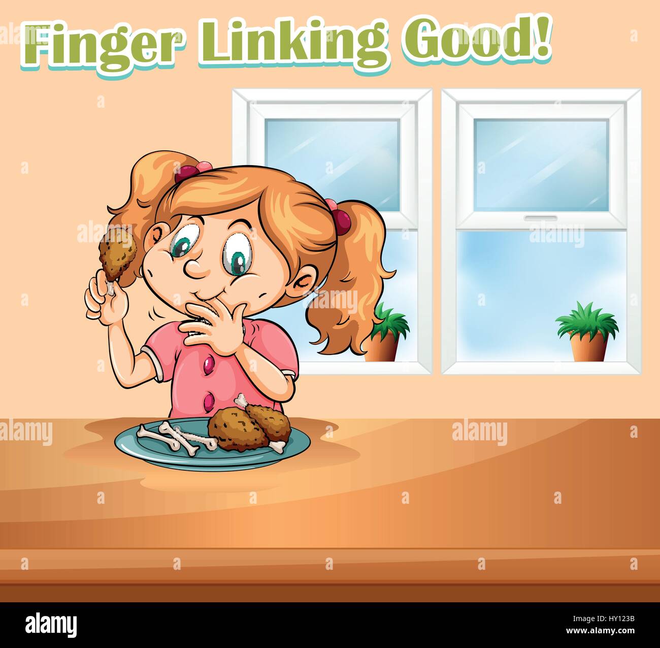 Finger licking good hi-res stock photography and images - Alamy