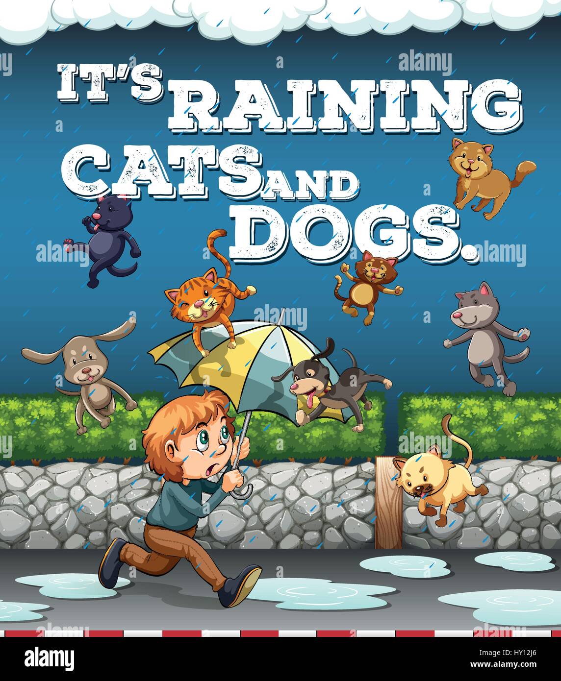 Where Does The Idiom Raining Cats And Dogs Come From