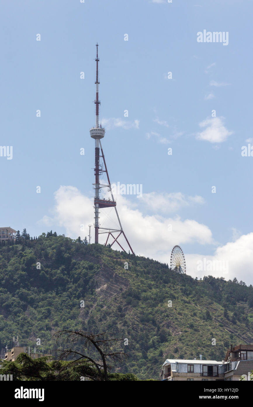 Georgia tbilisi tv broadcasting tower hi-res stock photography and images - Alamy