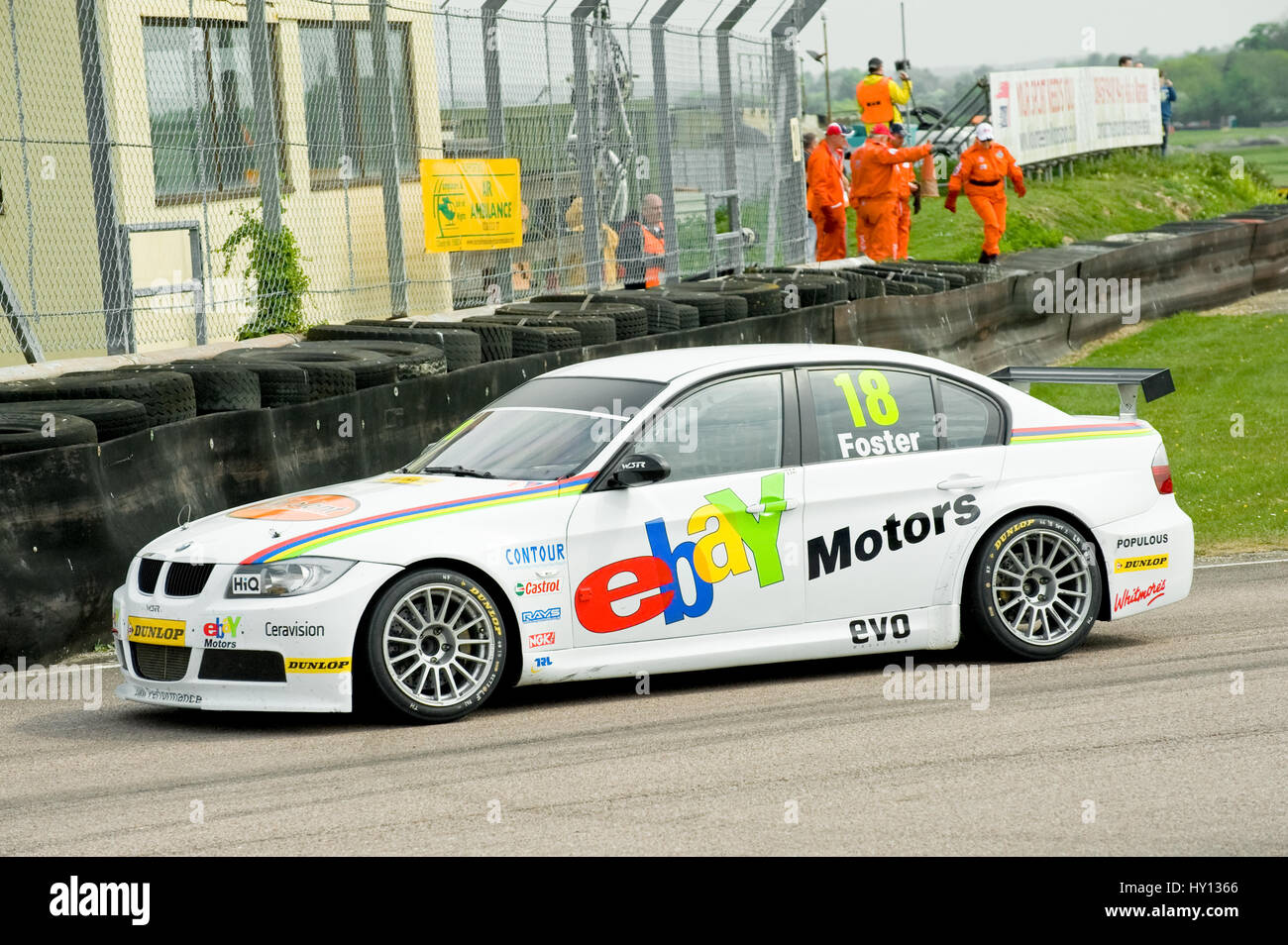 Thruxton, UK - May 1, 2011: West Surrey Racing BMW driven by Nick ...