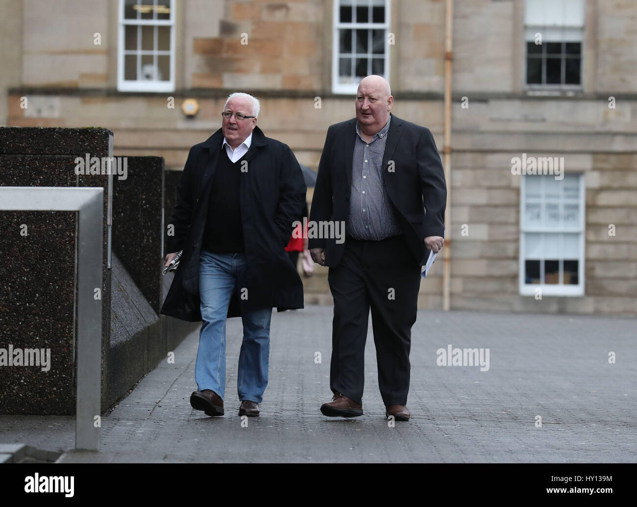 Harry Clarke (left), the driver of a bin lorry which crashed killing ...