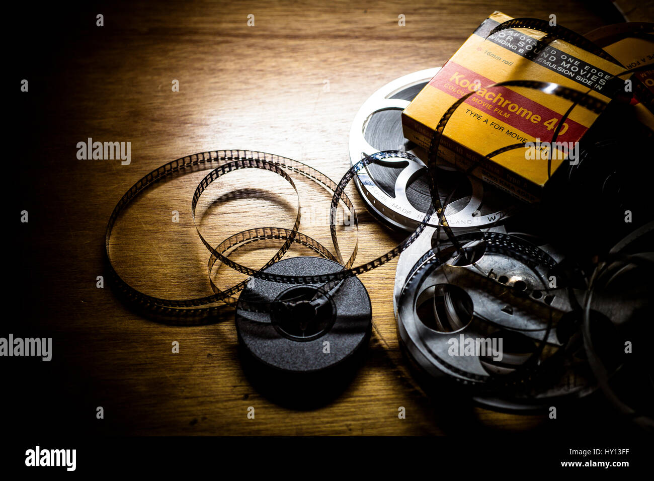 Retro analogue media rolls hi-res stock photography and images - Alamy