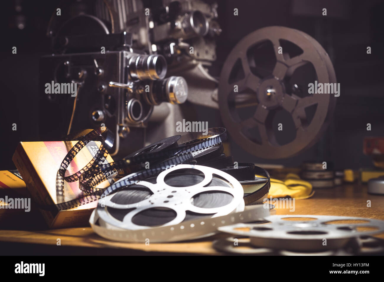 Retro analogue media: Rolls of old Kodak Kodachrome 8mm analogue film ...