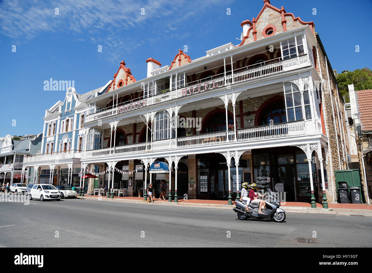 Street scene in Simon's Town 'Simonstad' South Africe Stock Photo - Alamy