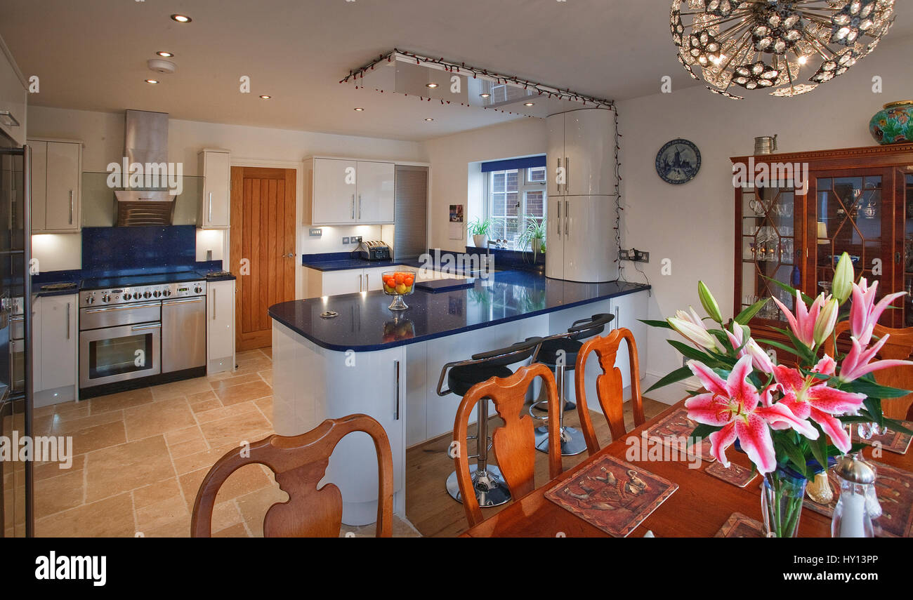 Modern kitchen interior Stock Photo - Alamy