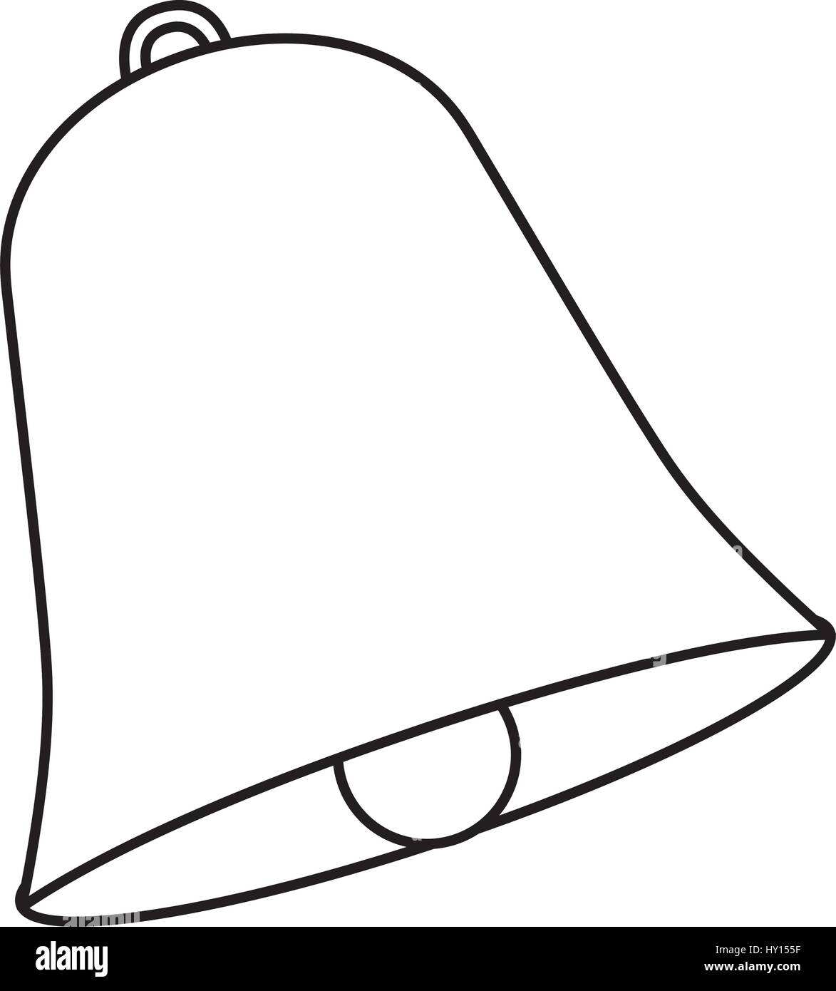 Bell silhouette hi-res stock photography and images - Alamy