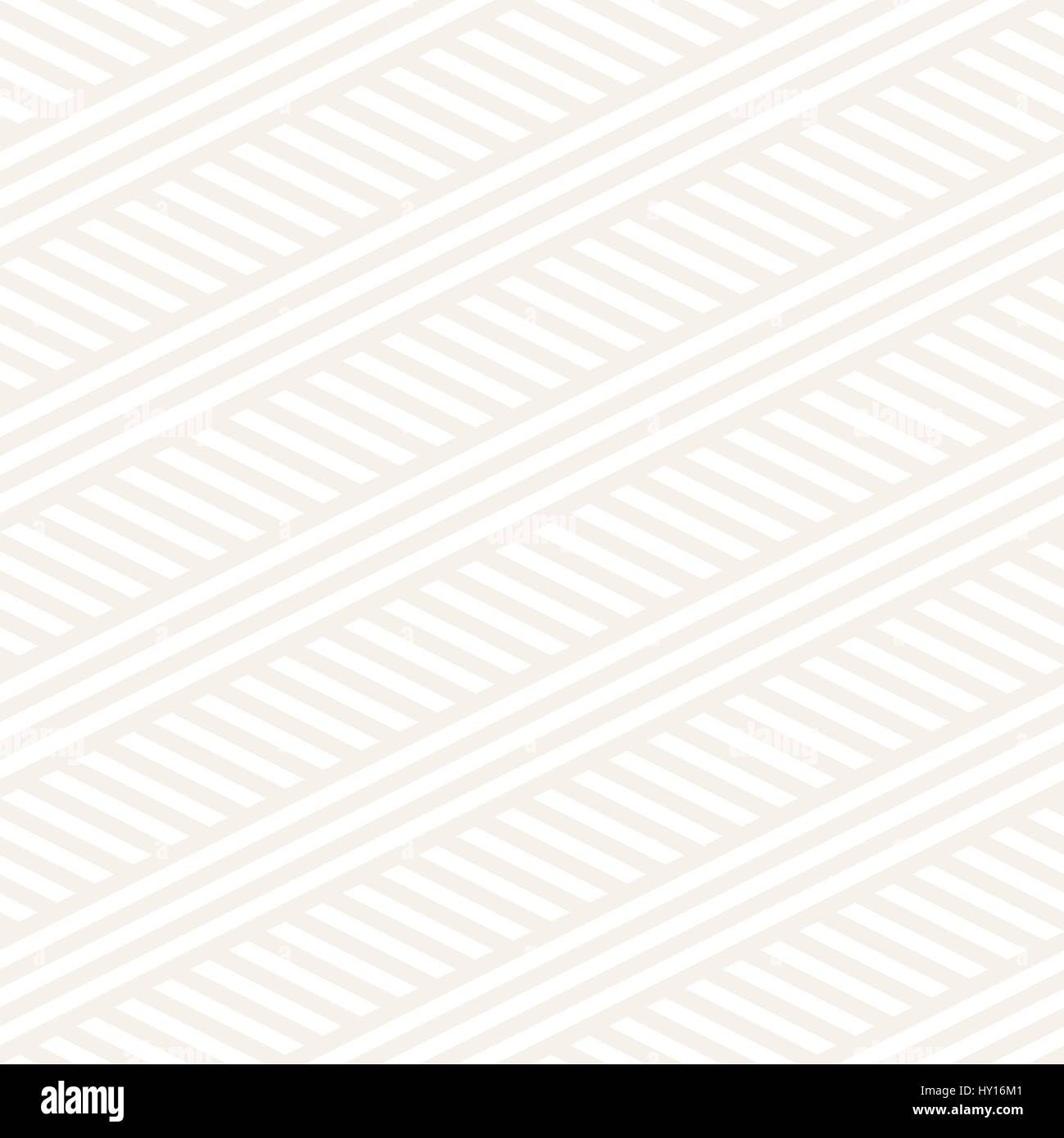 Interlacing Parallel Stripes. Vector Seamless Subtle Monochrome Pattern ...
