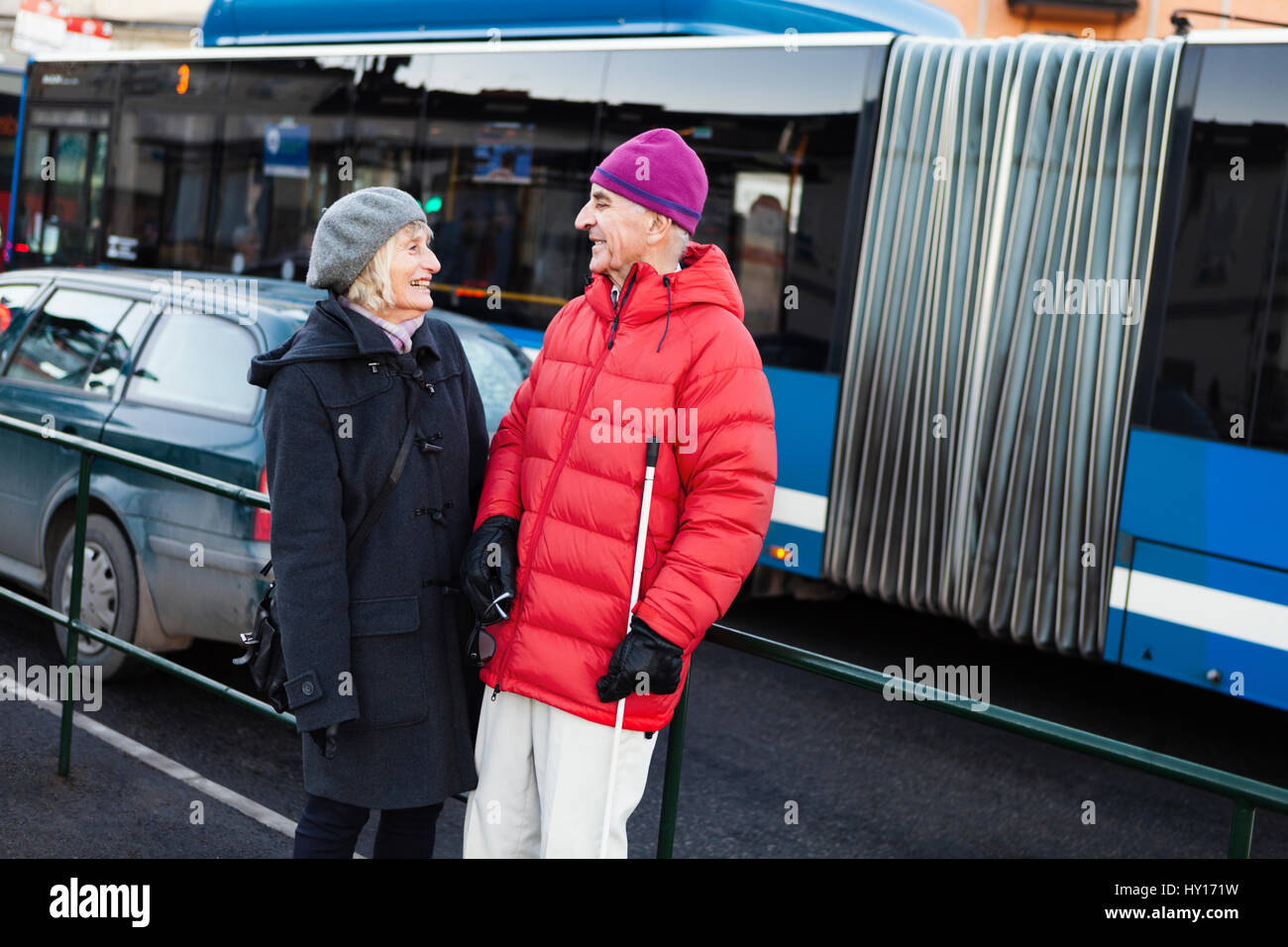 Bus stop stockholm sweden hi-res stock photography and images - Alamy