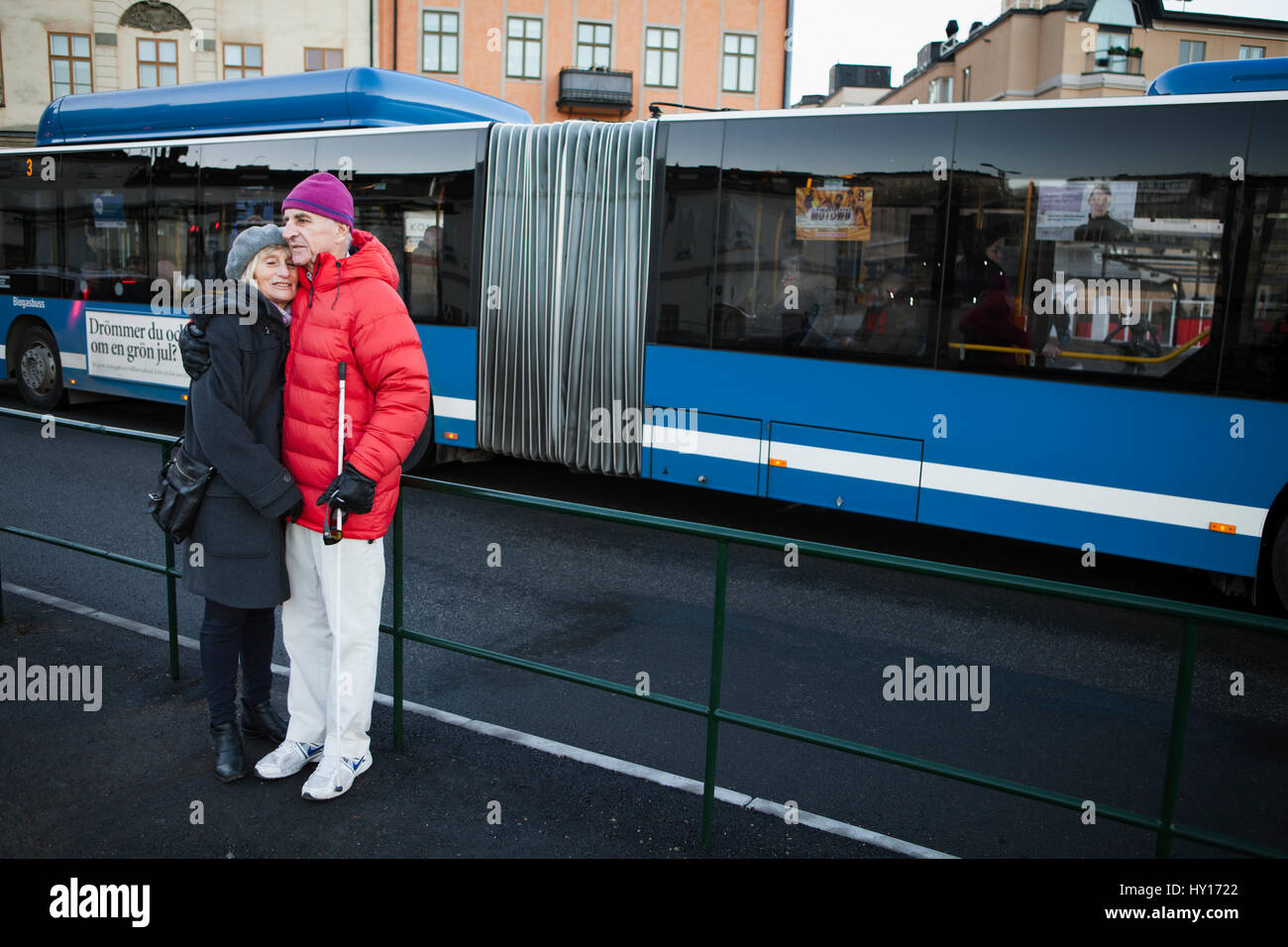 Bus stop stockholm sweden hi-res stock photography and images - Alamy