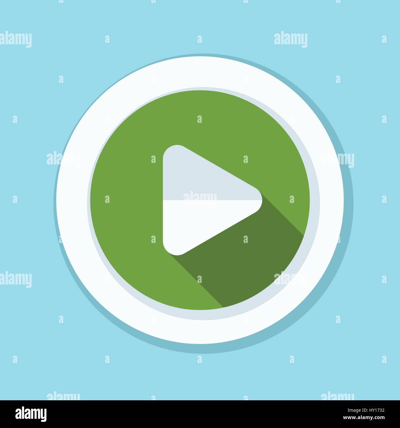 Play Button illustration Stock Vector Image & Art - Alamy