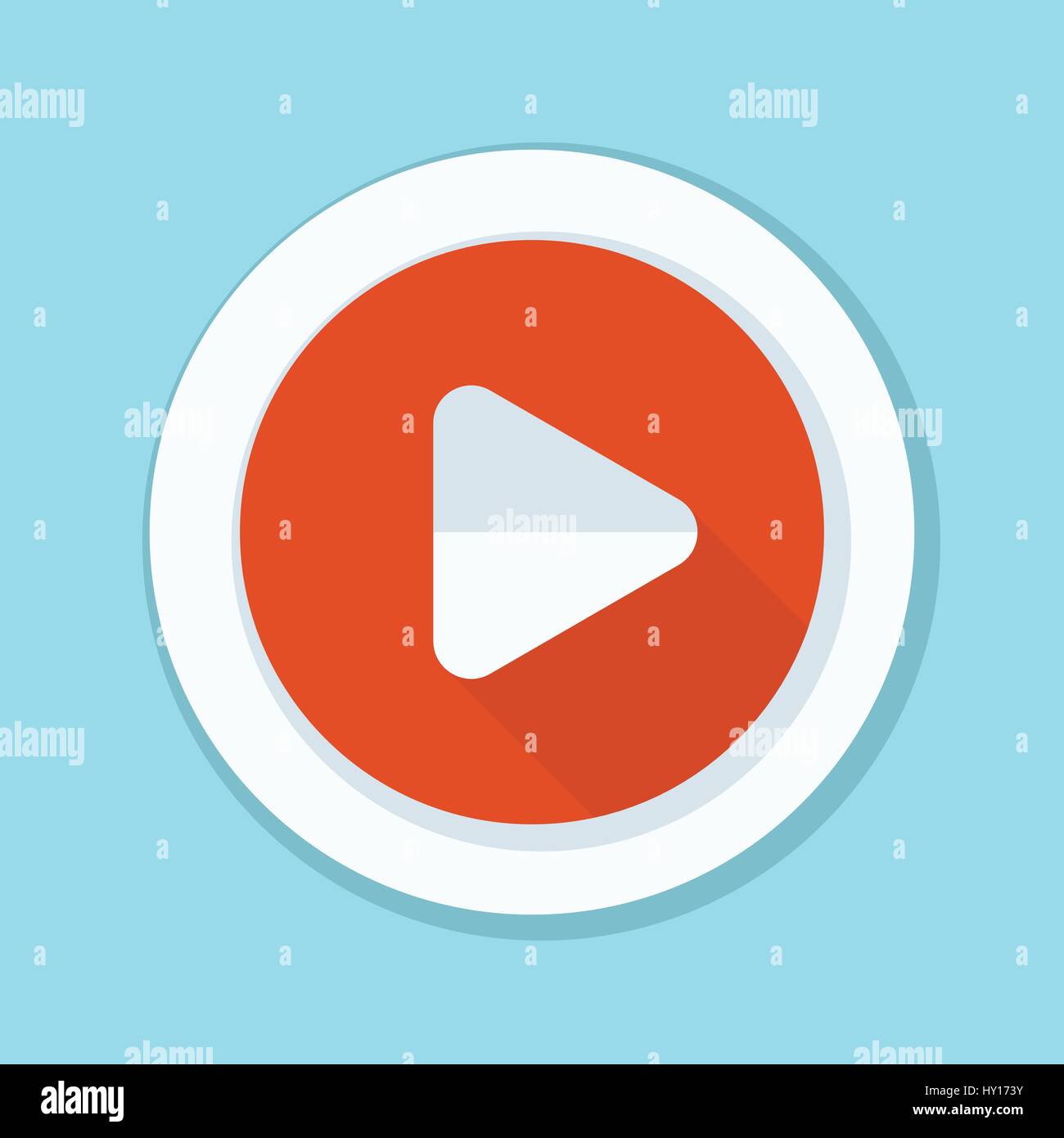 Play Button illustration Stock Vector Image & Art - Alamy