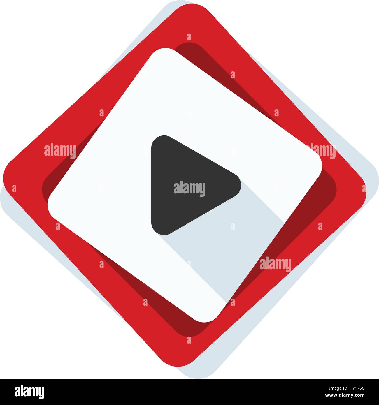 Play Button illustration Stock Vector Image & Art - Alamy