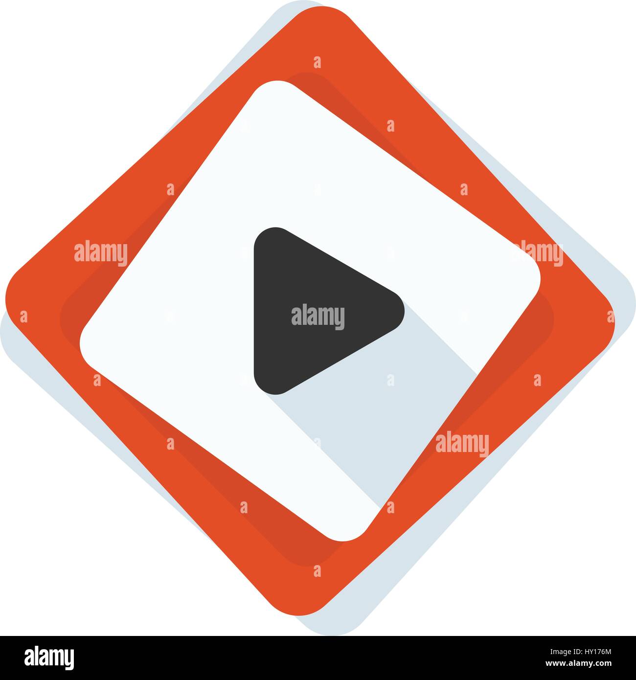 Play Button illustration Stock Vector Image & Art - Alamy