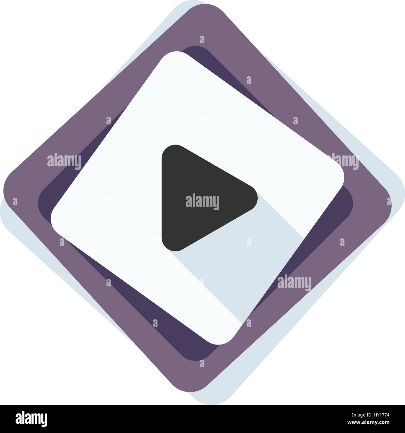 Play Button illustration Stock Vector Image & Art - Alamy