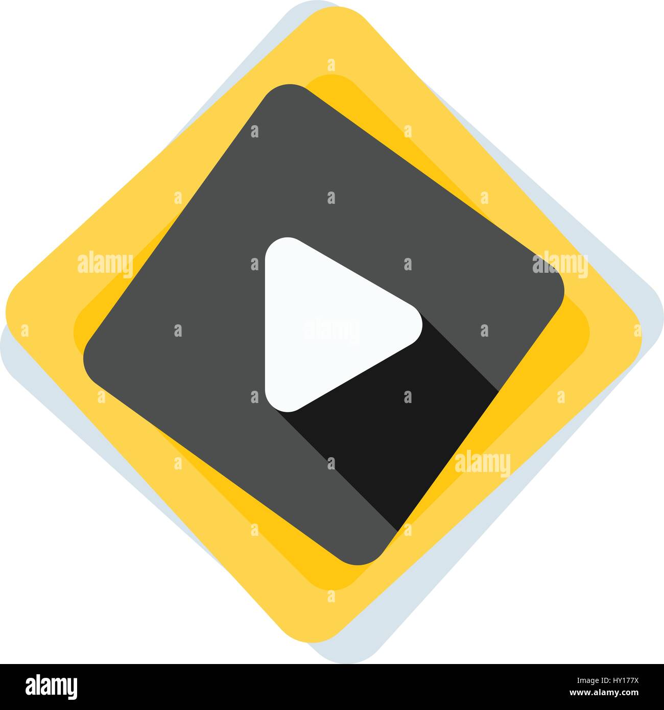 Play Button illustration Stock Vector Image & Art - Alamy