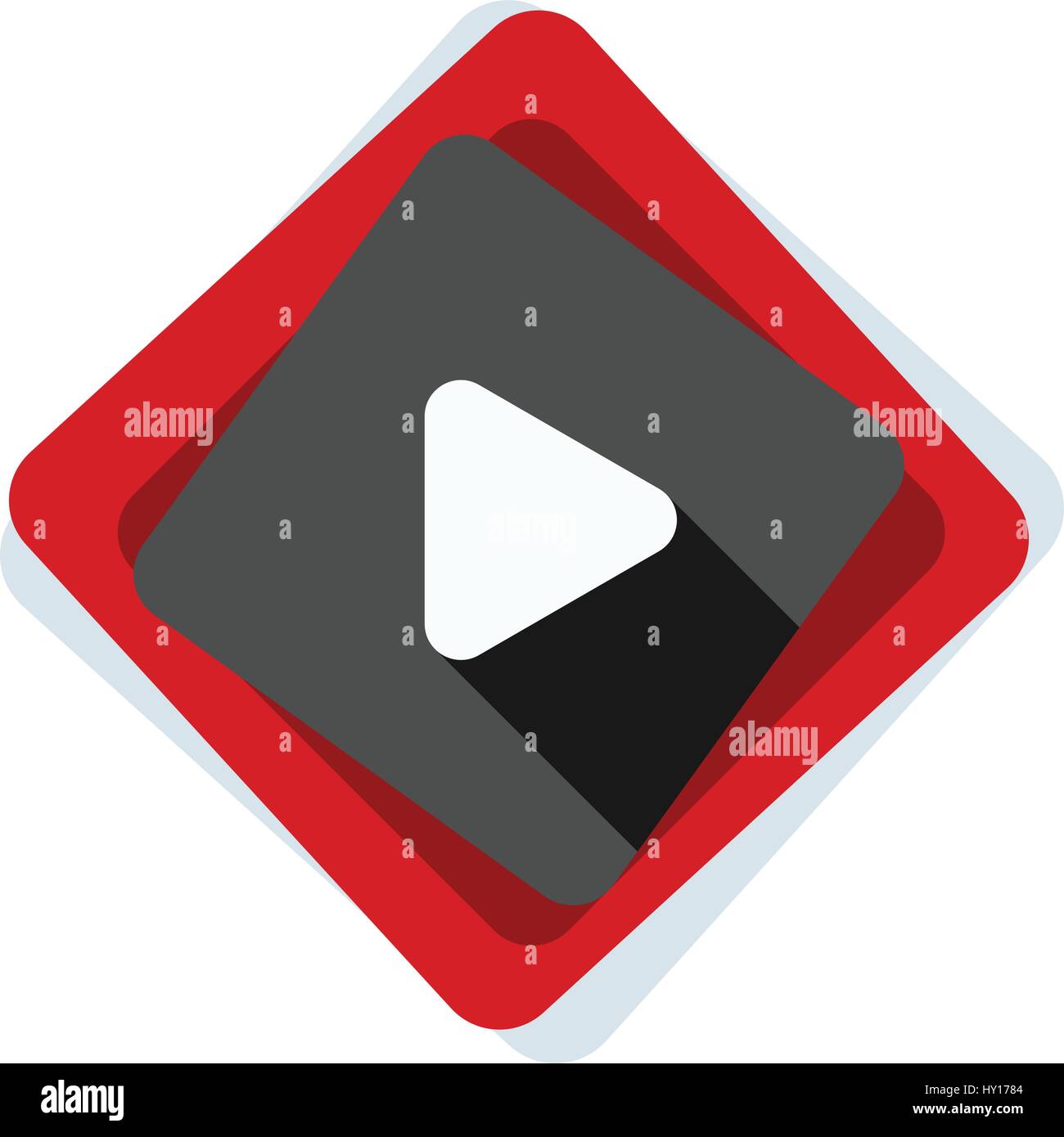 Play Button illustration Stock Vector Image & Art - Alamy