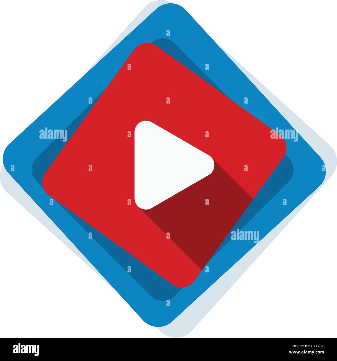 Play Button illustration Stock Vector Image & Art - Alamy