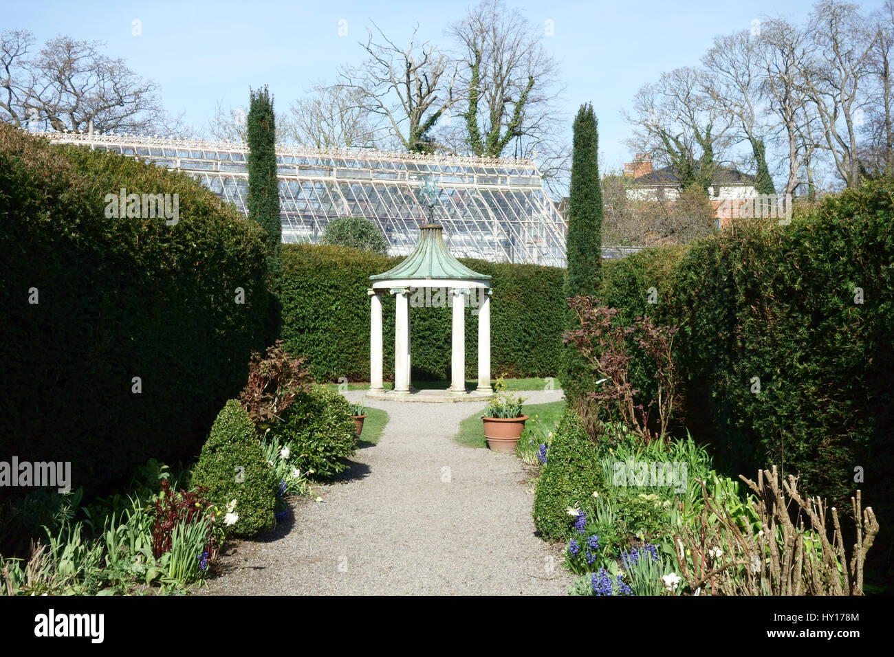 Beautiful spring Farmleigh garden in Dublin , Ireland Stock Photo - Alamy