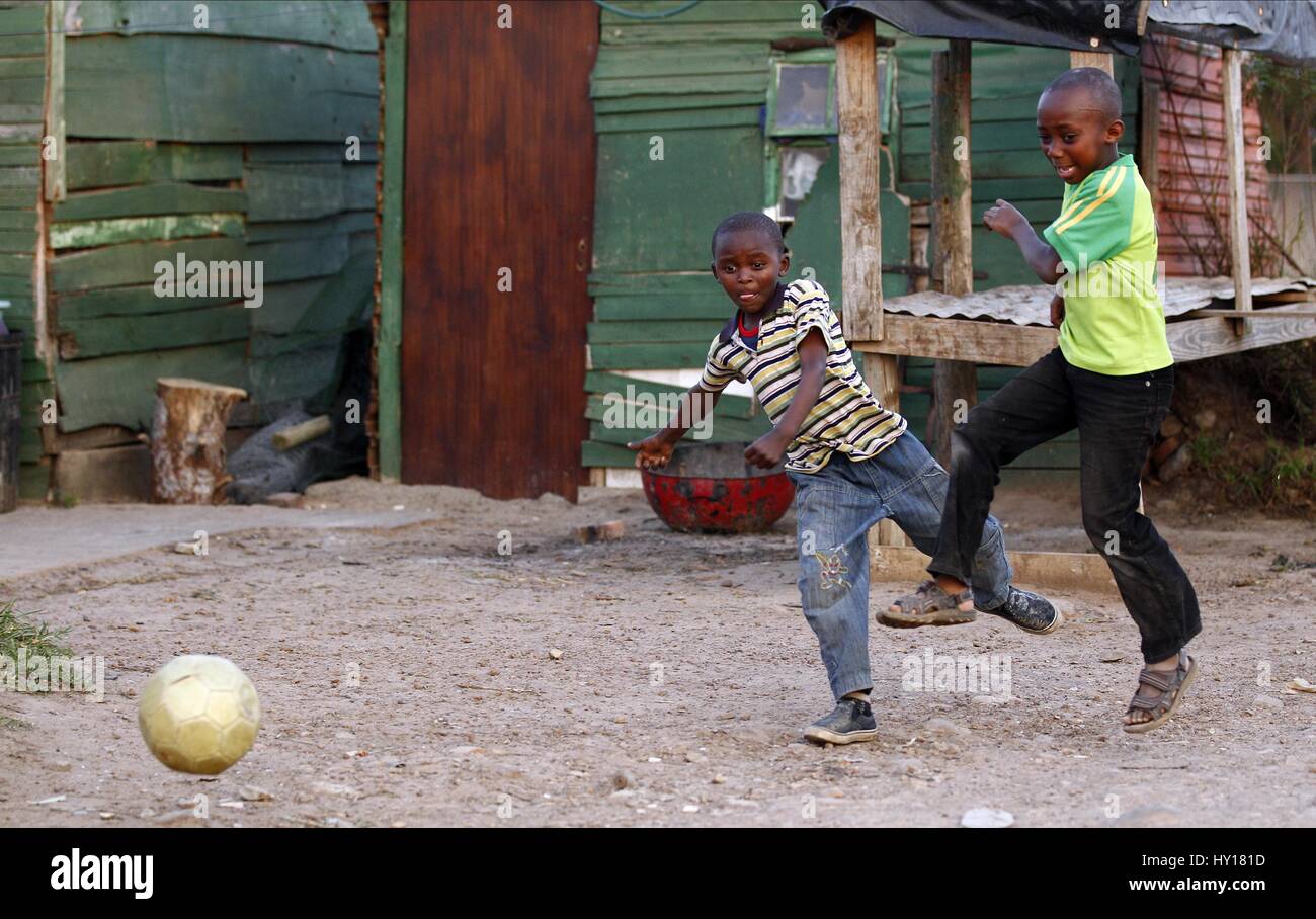 Black boys play football High Resolution Stock Photography and Images ...
