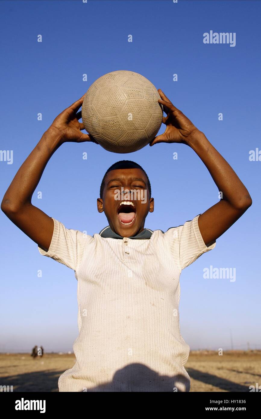 BLACK SOUTH AFRICAN BOYS FOOTBALL SOCCER TRAINING SHARPVILLE TOWNSHIP ...