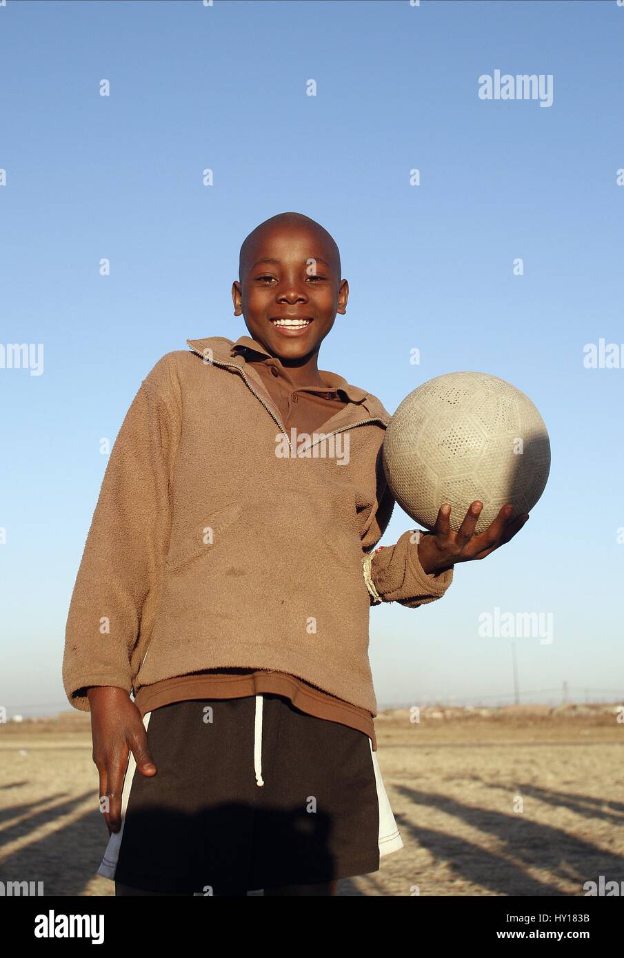 BLACK SOUTH AFRICAN BOYS FOOTBALL SOCCER TRAINING SHARPVILLE TOWNSHIP ...