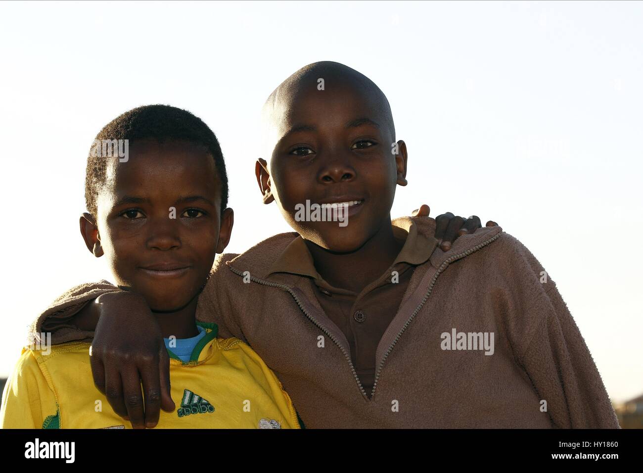 BLACK SOUTH AFRICAN BOYS FOOTBALL SOCCER TRAINING SHARPVILLE TOWNSHIP ...