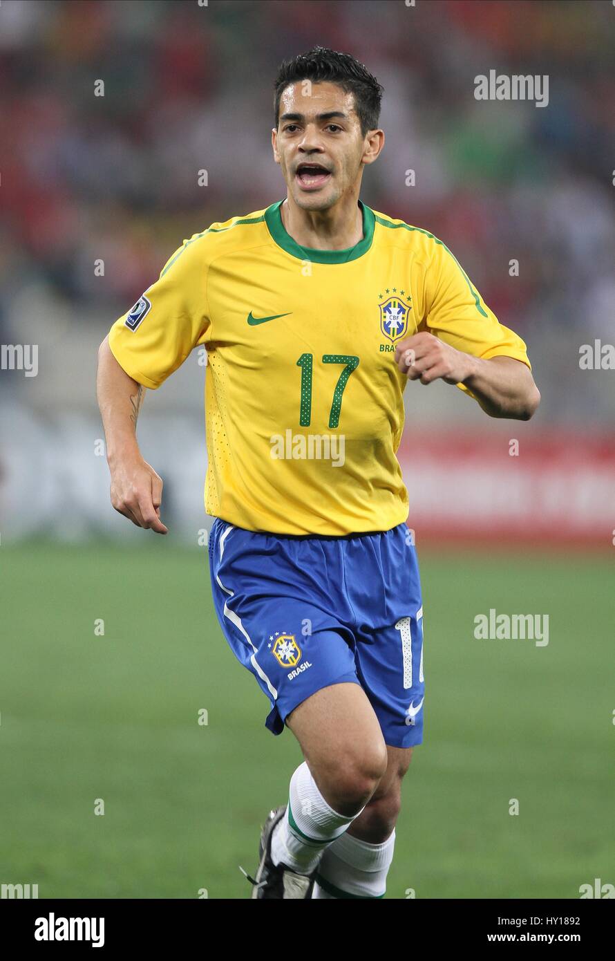 JOSUE BRAZIL WOLFSBURG BRAZIL & WOLFSBURG DURBAN STADIUM DURBAN SOUTH ...