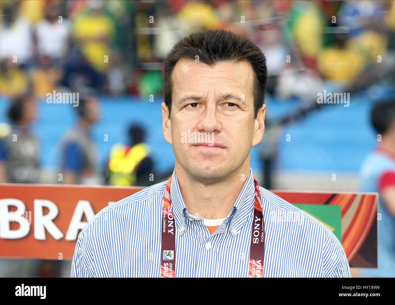 DUNGA BRAZIL HEAD COACH BRAZIL HEAD COACH DURBAN STADIUM DURBAN SOUTH ...