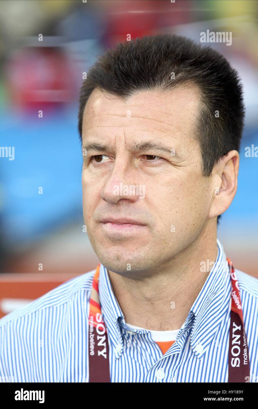 DUNGA BRAZIL HEAD COACH BRAZIL HEAD COACH DURBAN STADIUM DURBAN SOUTH ...