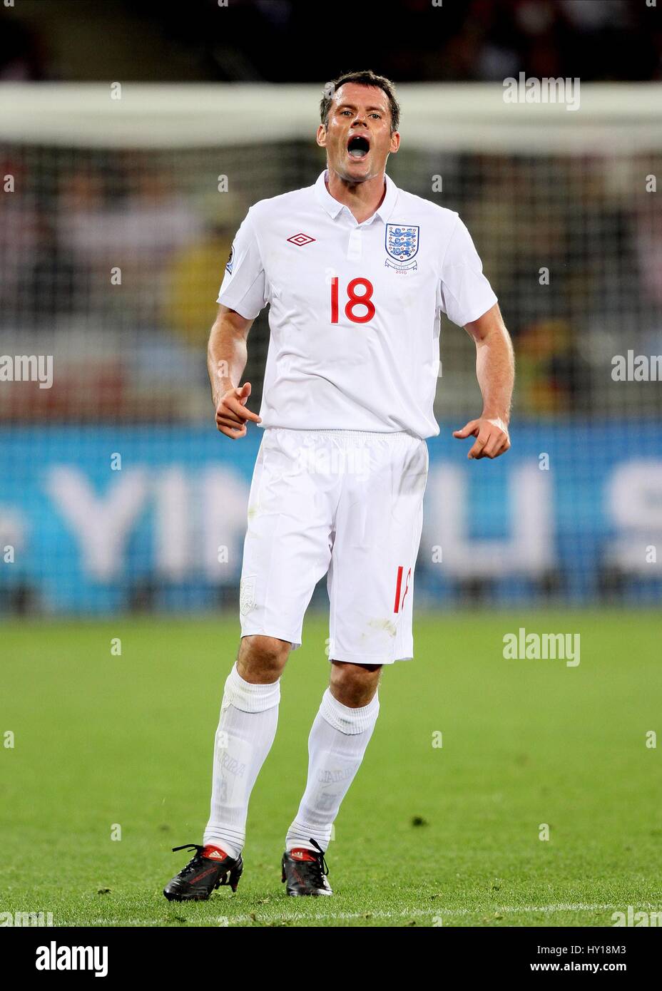 JAMIE CARRAGHER ENGLAND LIVERPOOL FC ENGLAND & LIVERPOOL FC GREEN POINT STADIUM CAPE TOWN SOUTH ...