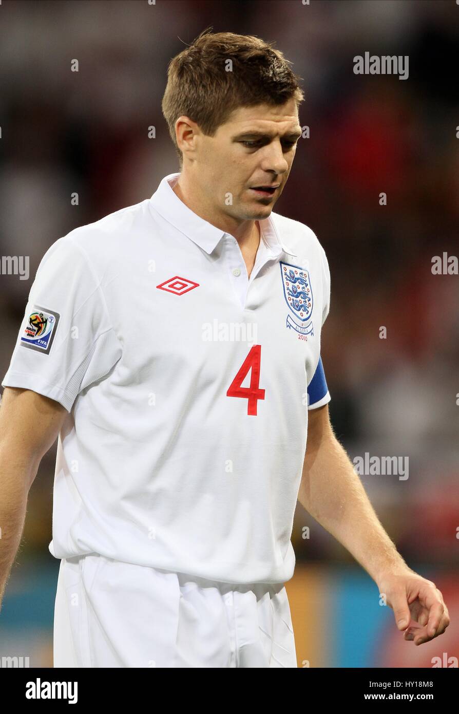 STEVEN GERRARD, ENGLAND and LIVERPOOL FC, ENGLAND V ALGERIA, FIFA WORLD ...