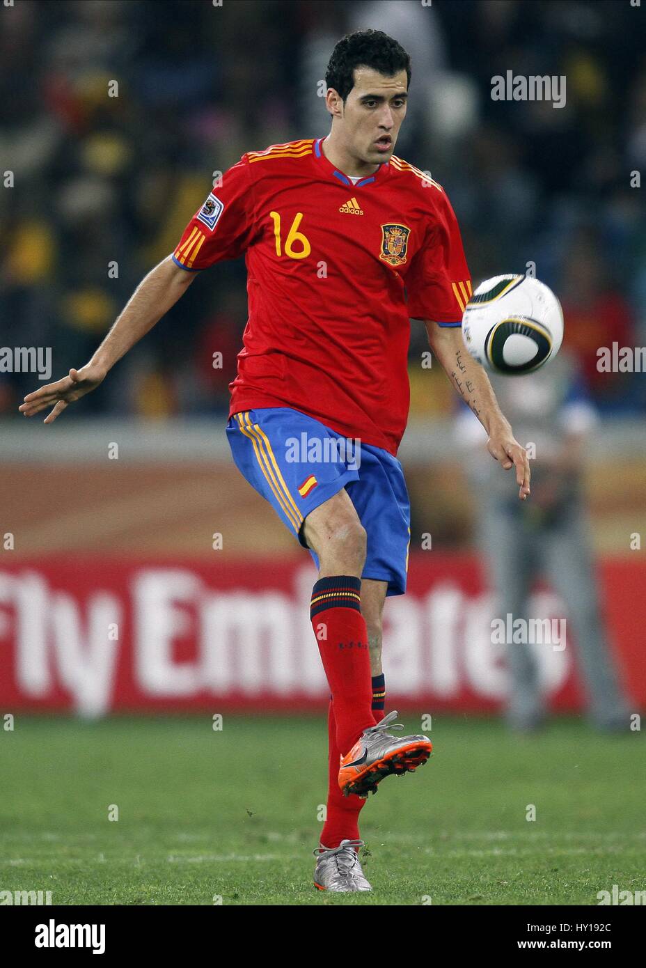 SERGIO BUSQUETS SPAIN & FC BARCELONA SPAIN & FC BARCELONA DURBAN ...