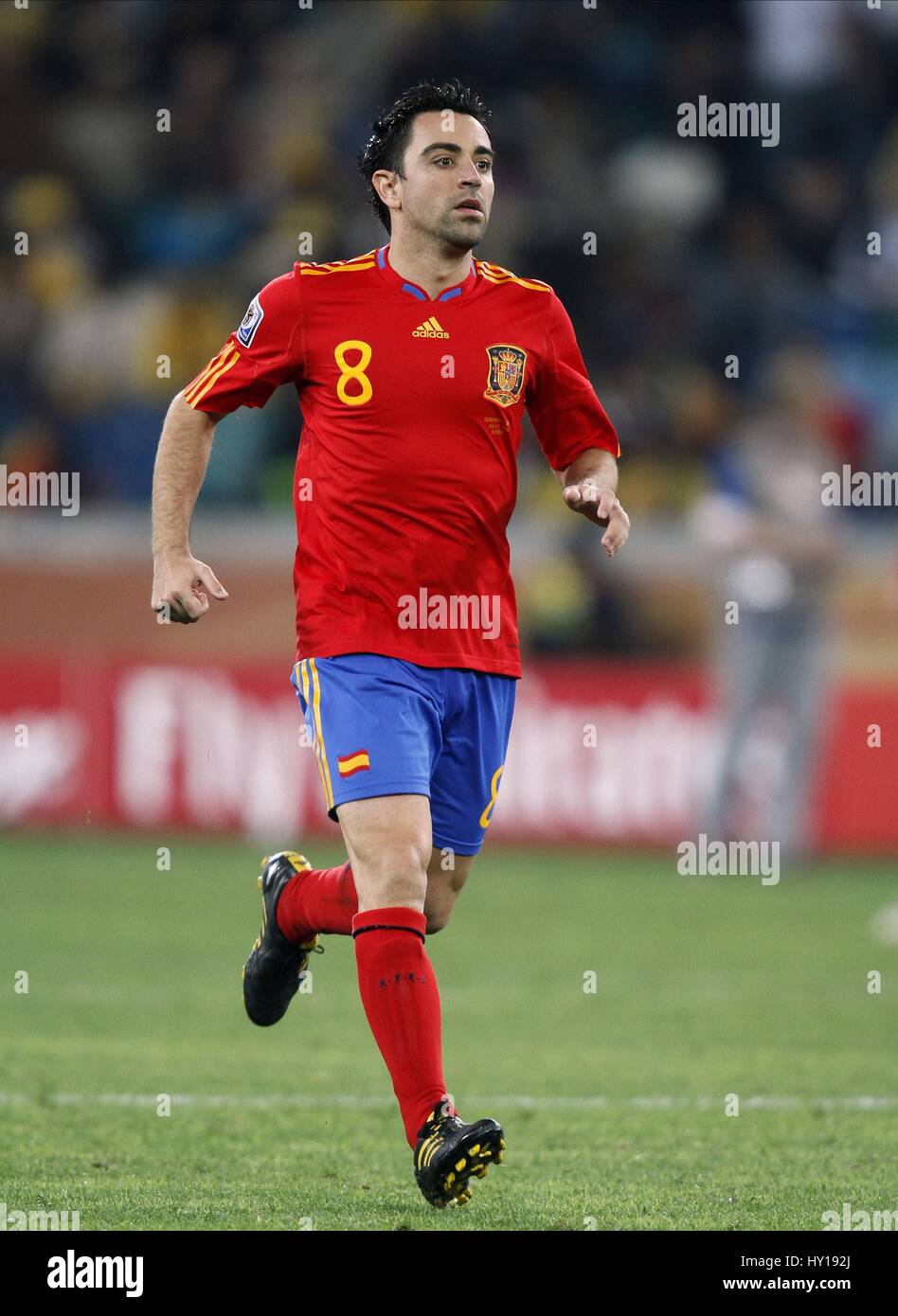 Xavi spain barcelona world cup hi-res stock photography and images - Alamy