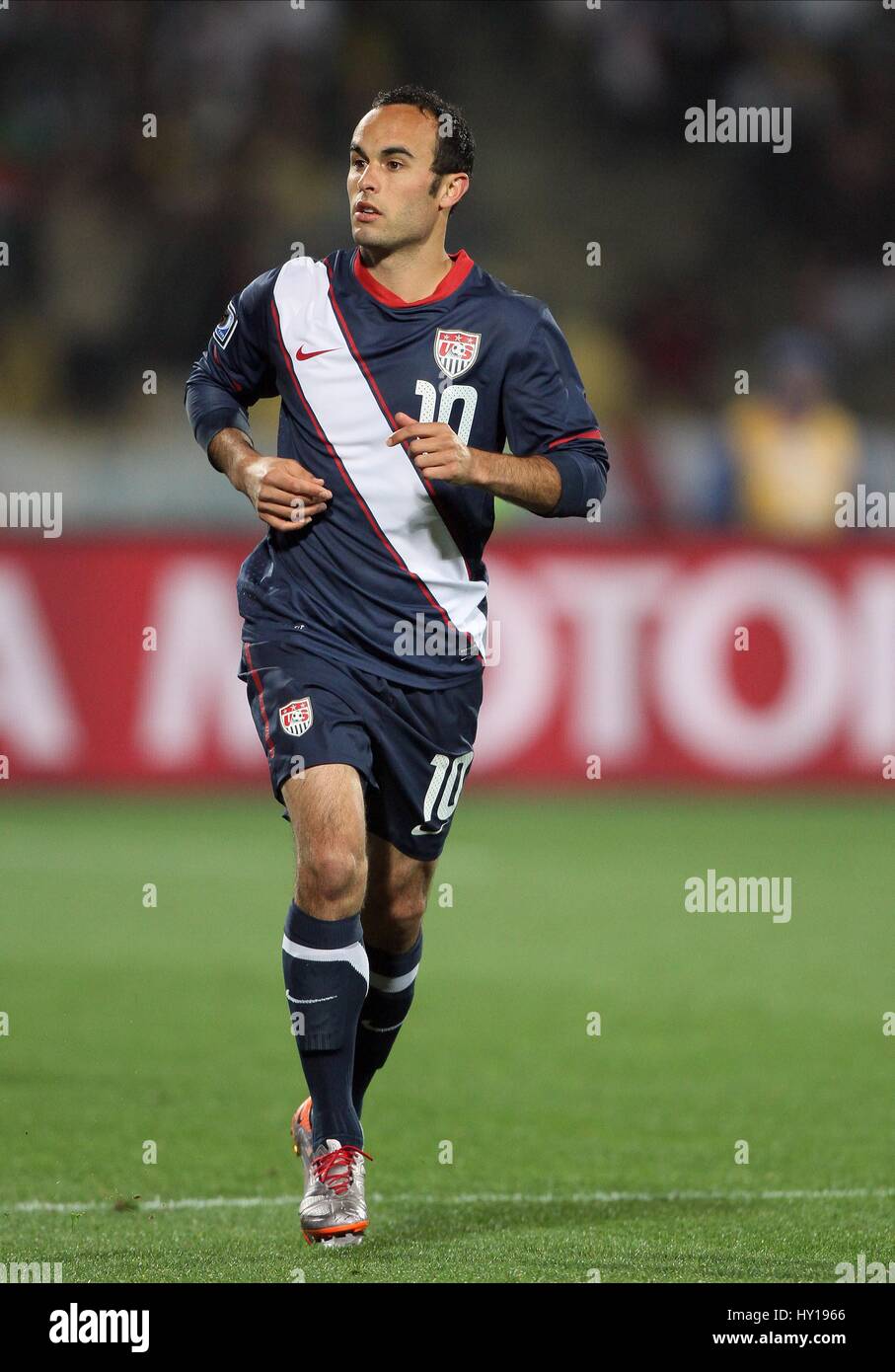 LANDON DONOVAN USA & EVERTON FC USA & EVERTON FC ROYAL BAFOKENG STADIUM ...