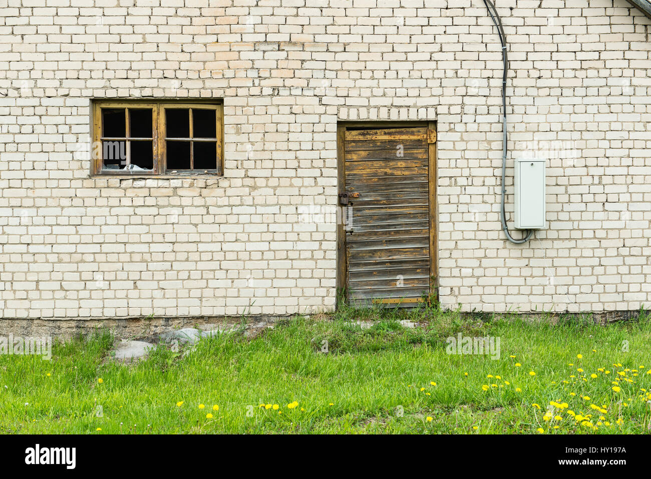 countryside buildings in summer in small village Stock Photo - Alamy