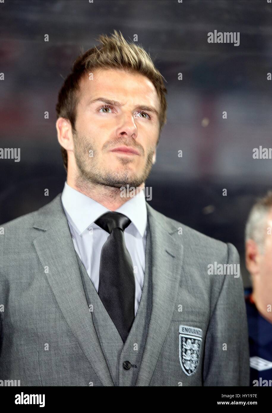 DAVID BECKHAM ENGLAND TEAM ENGLAND TEAM ROYAL BAFOKENG STADIUM ...