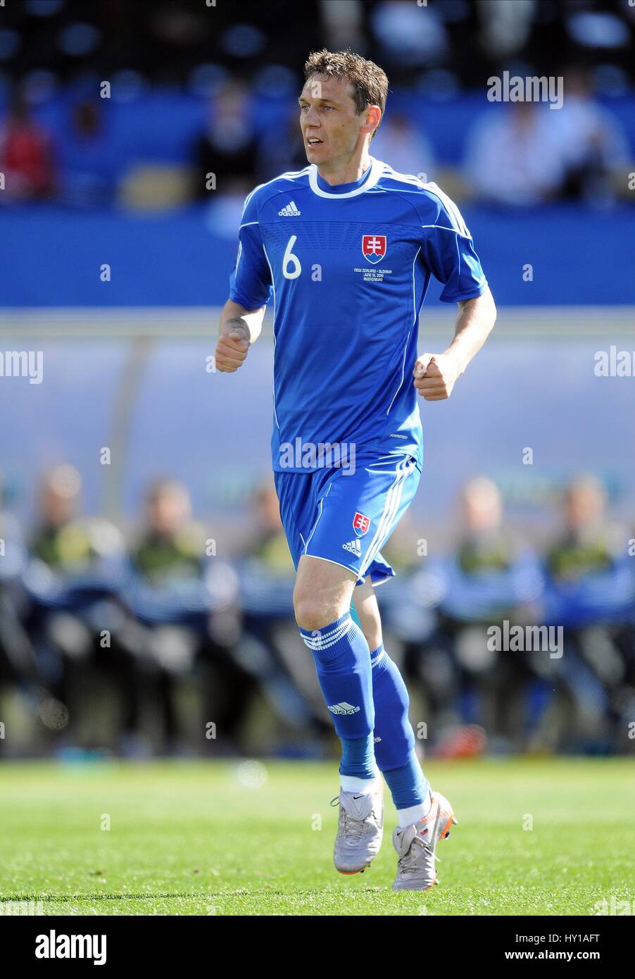 ZDENKO STRBA SLOVAKIA SLOVAKIA ROYAL BAFOKENG STADIUM SOUTH AFRICA 15 ...