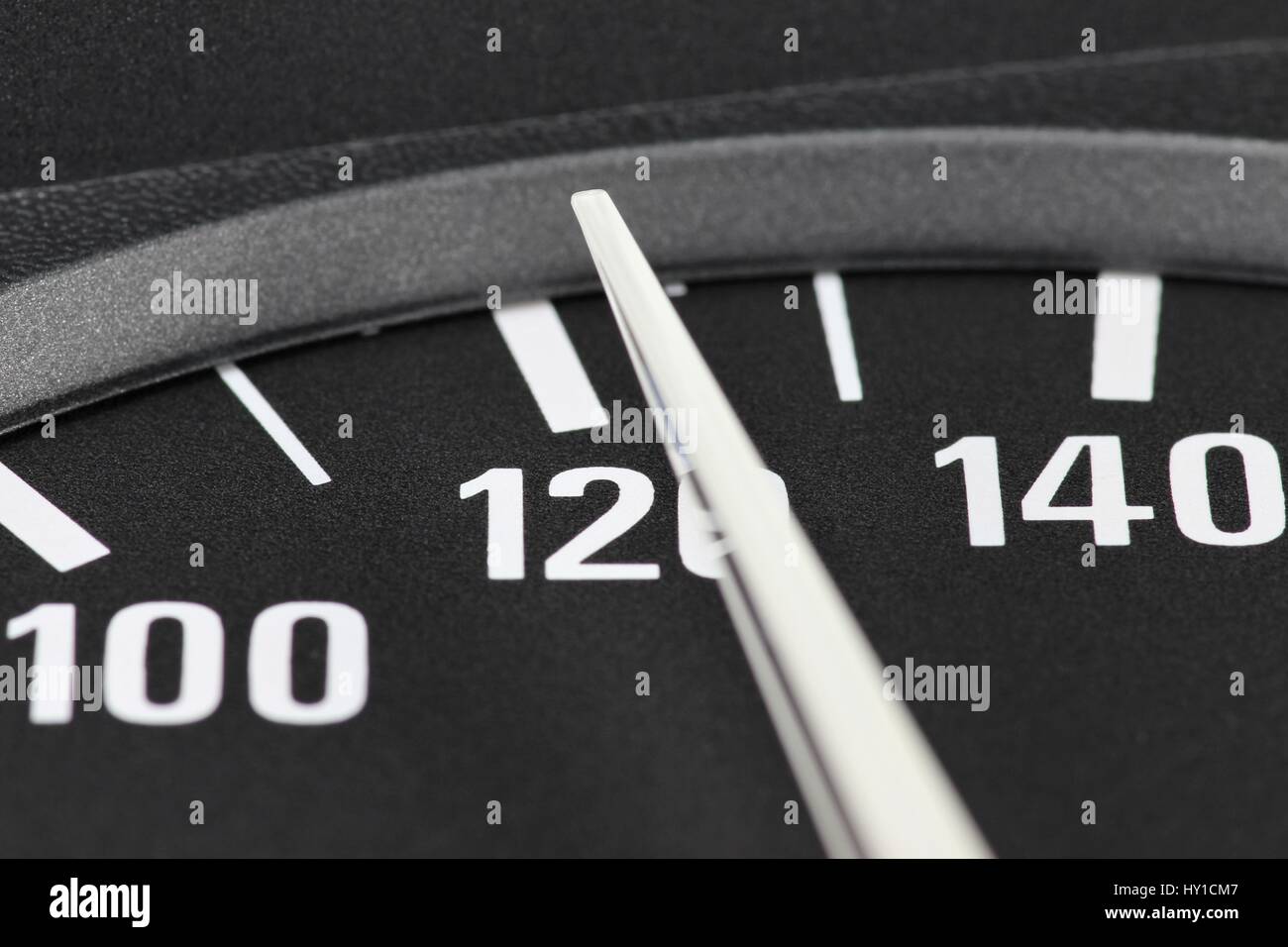 speedometer at 120 km/h Stock Photo - Alamy