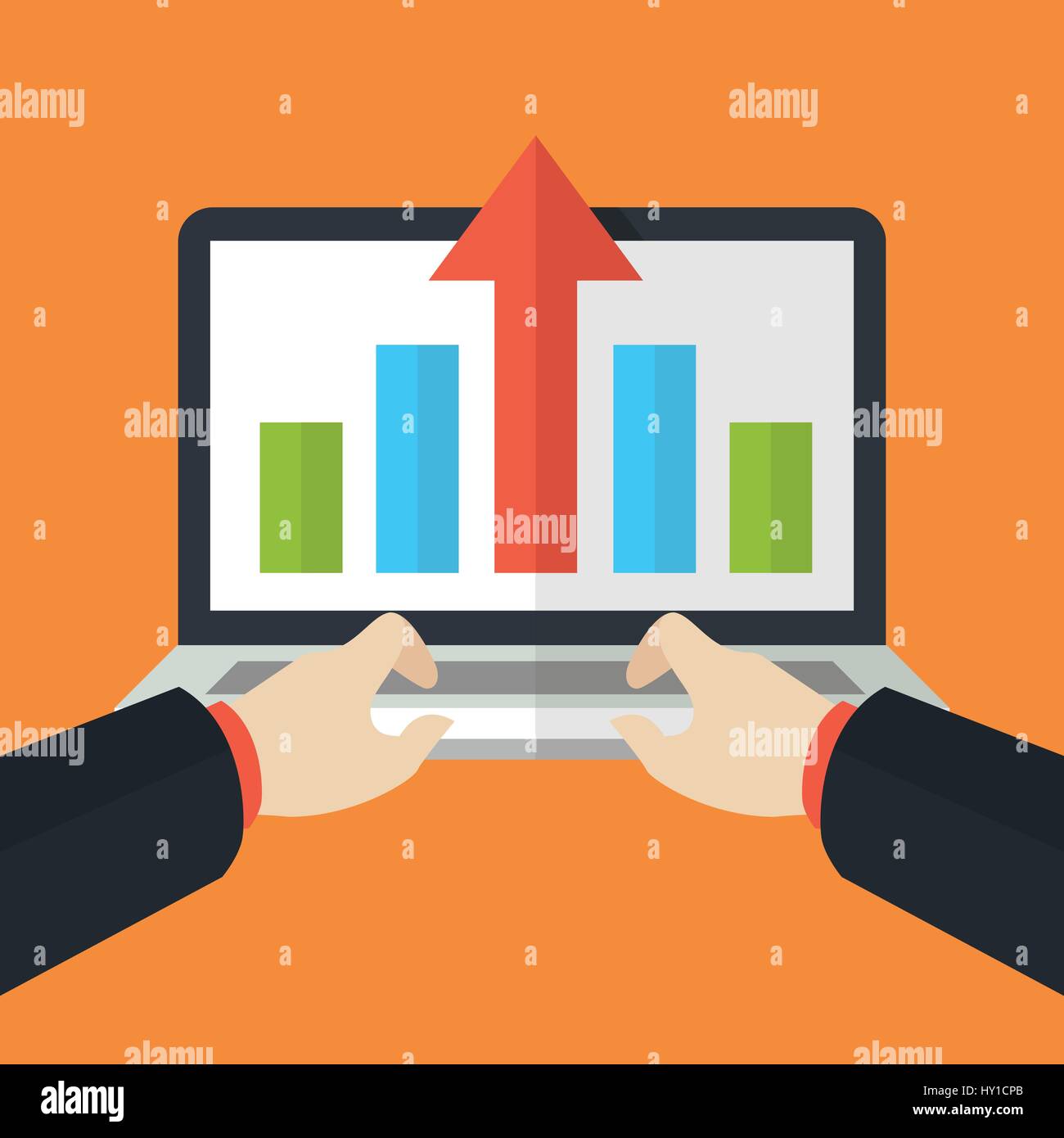 Monitoring square Stock Vector Images - Alamy