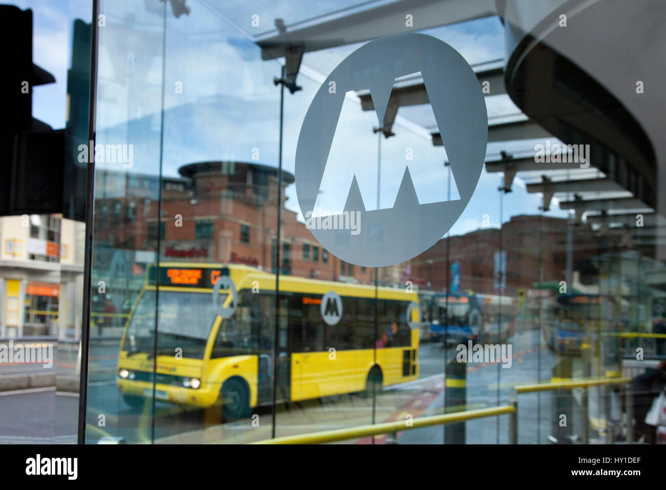 Merseytravel bus station hi-res stock photography and images - Alamy
