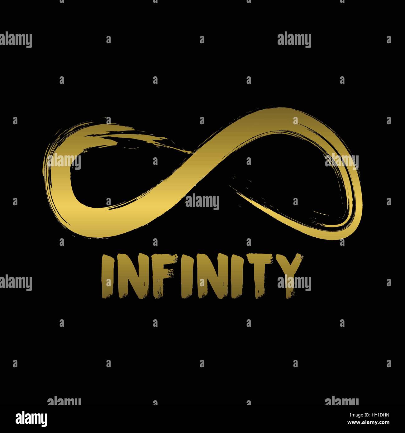 Infinity Symbol Sketch Stock Vector Images - Alamy