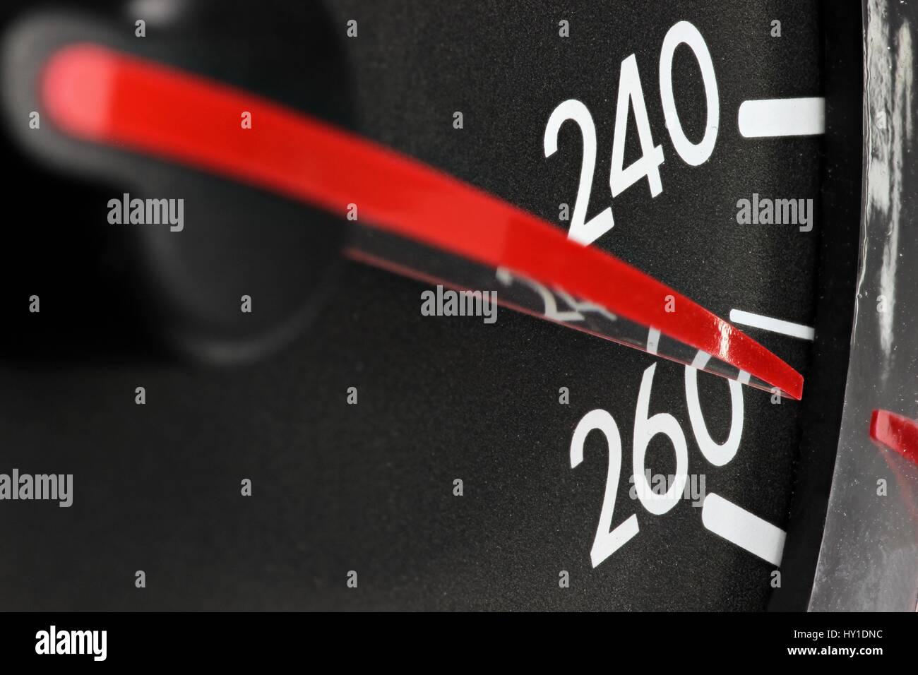 speedometer at full speed Stock Photo - Alamy