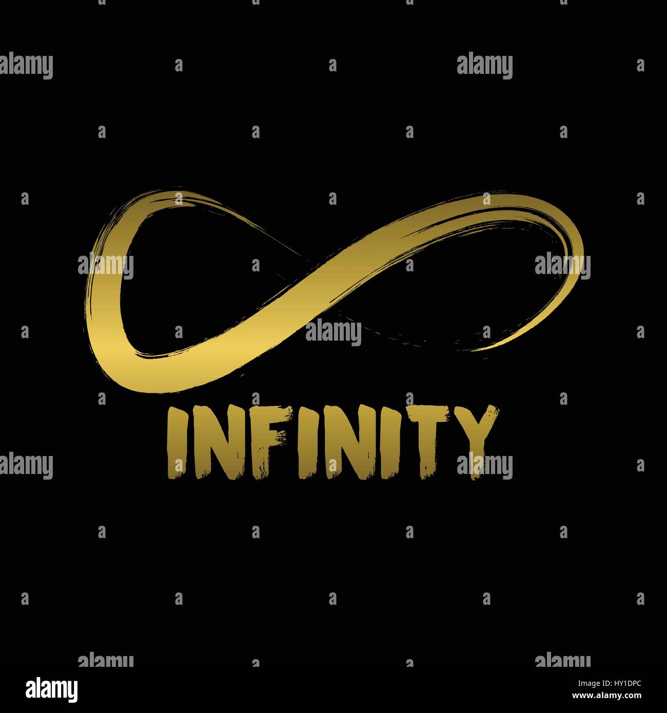 Grunge style infinity symbol Stock Vector Image & Art - Alamy