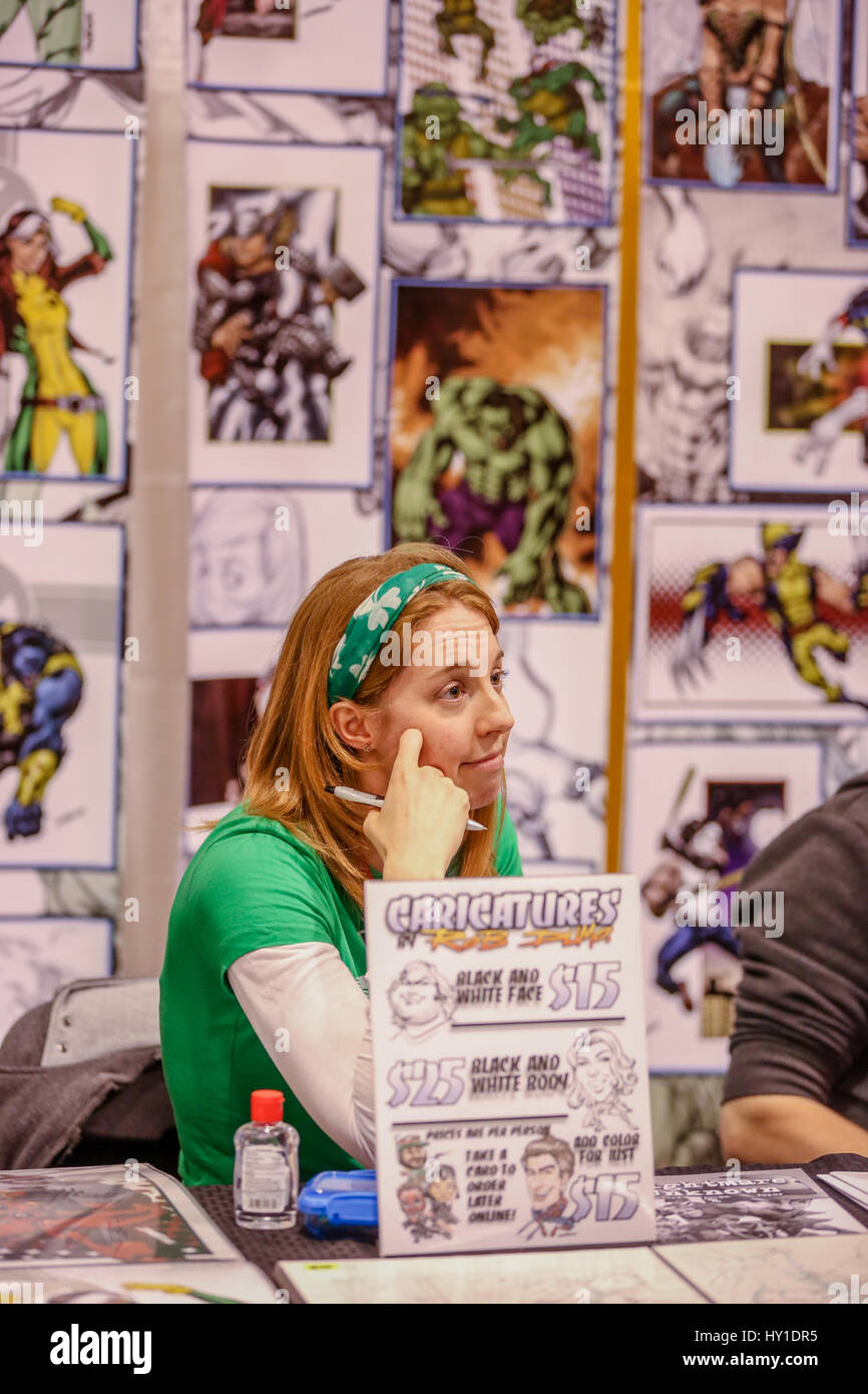 Toronto comic con hi-res stock photography and images - Alamy