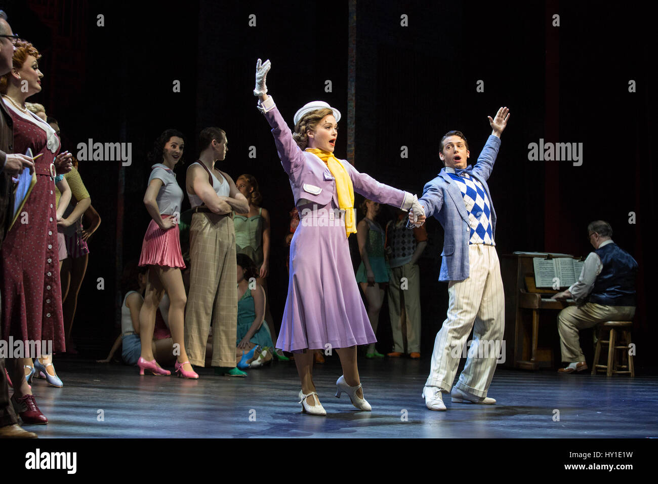 Photocall for the musical 42nd Street at the Theatre Royal Drury Lane ...