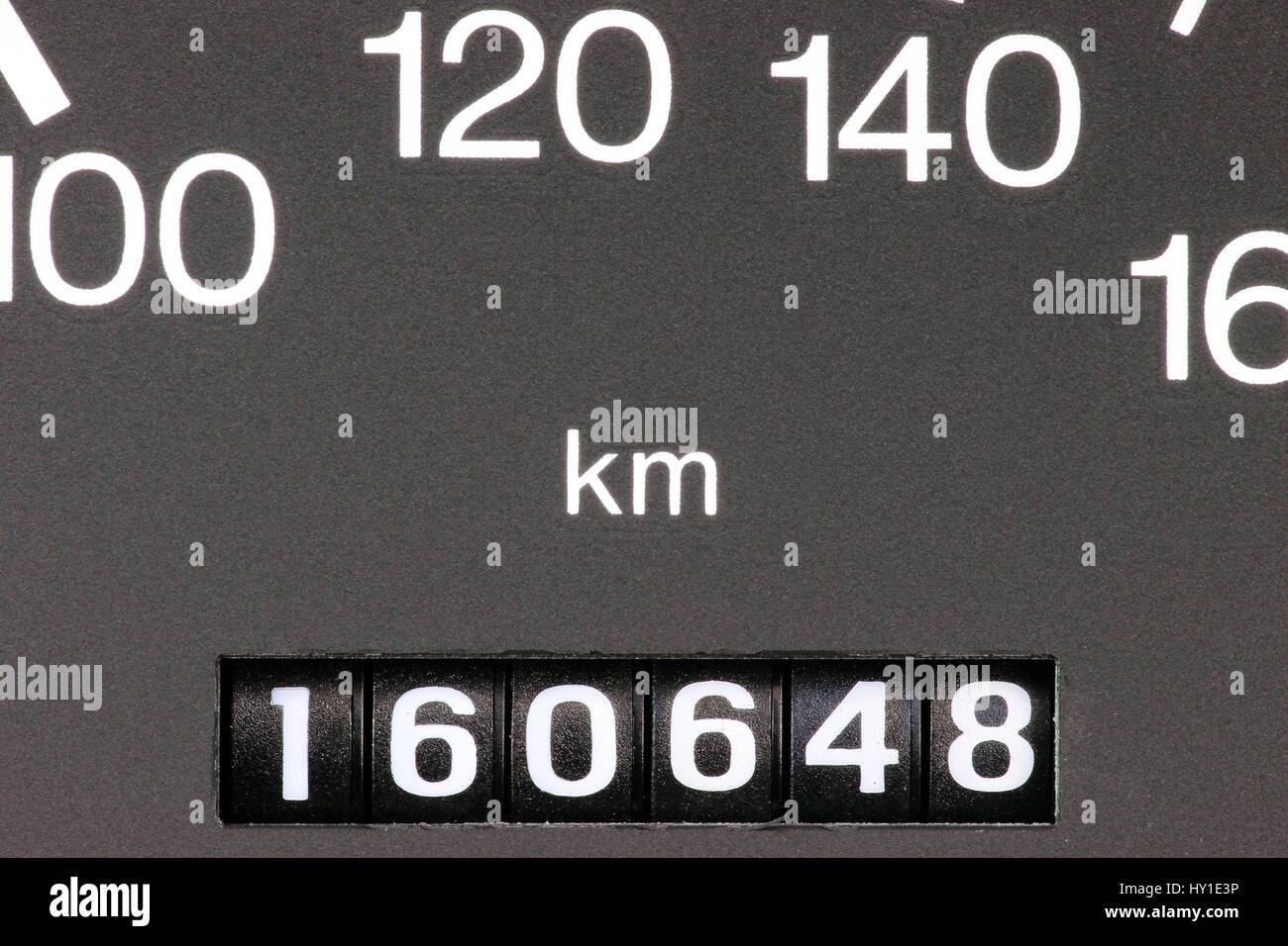 Car odometer analogue hi-res stock photography and images - Alamy