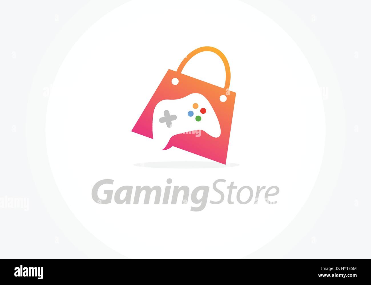 Game store logo hi-res stock photography and images - Alamy
