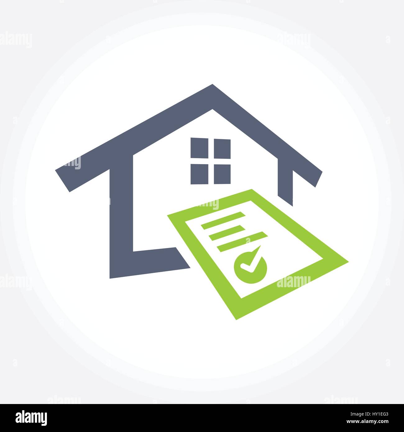 Real Estate Certification Business Symbol Design Vector illustration ...