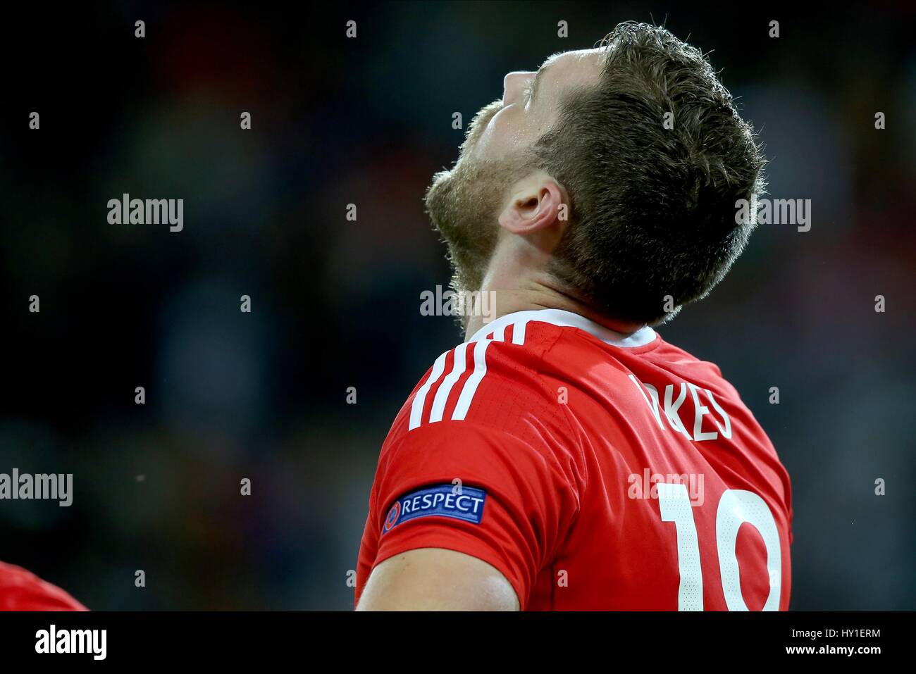 Sam vokes wales hi-res stock photography and images - Alamy