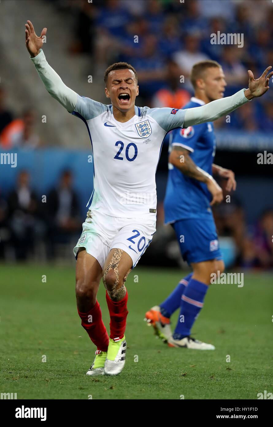 DELLI ALI ENGLAND STADE DE NICE NICE FRANCE 27 June 2016 Stock Photo ...